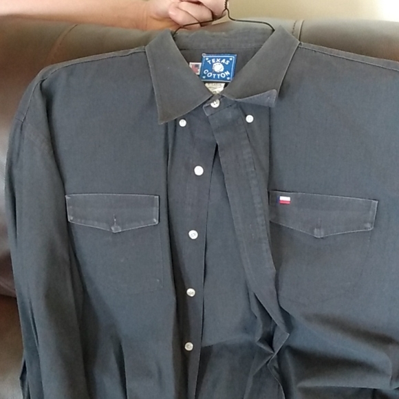 texas cotton | Shirts | Texas Cotton Xl Ls Button Down Shirt | Poshmark